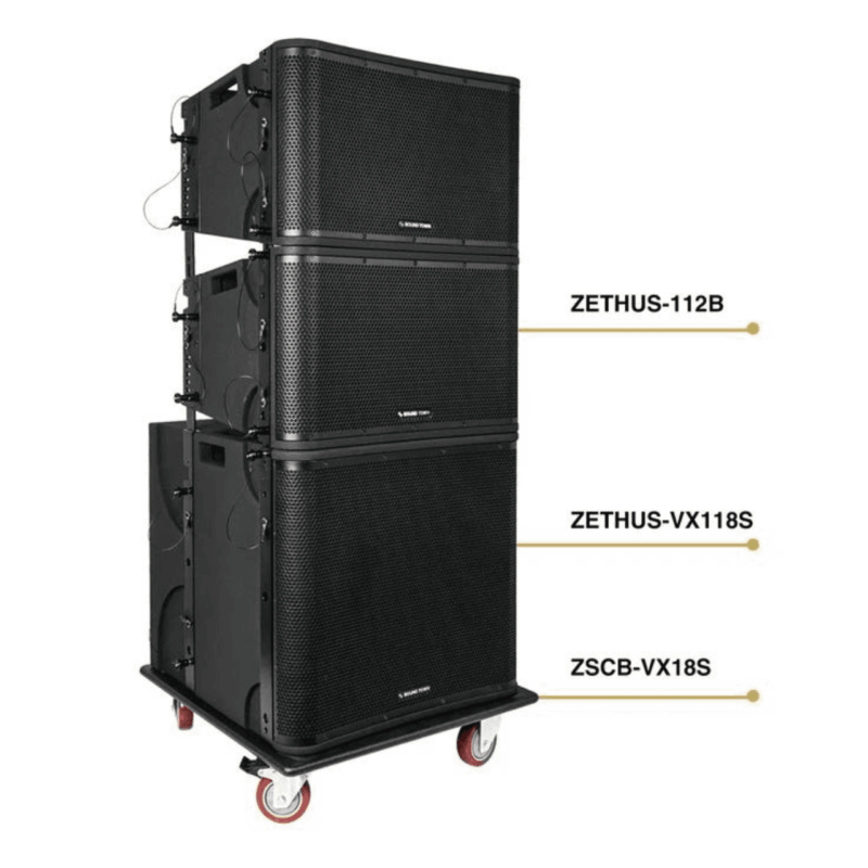 Powerworks ZETHUS-ZS-V1812X2OC Passive Line Array System at Bounce ...