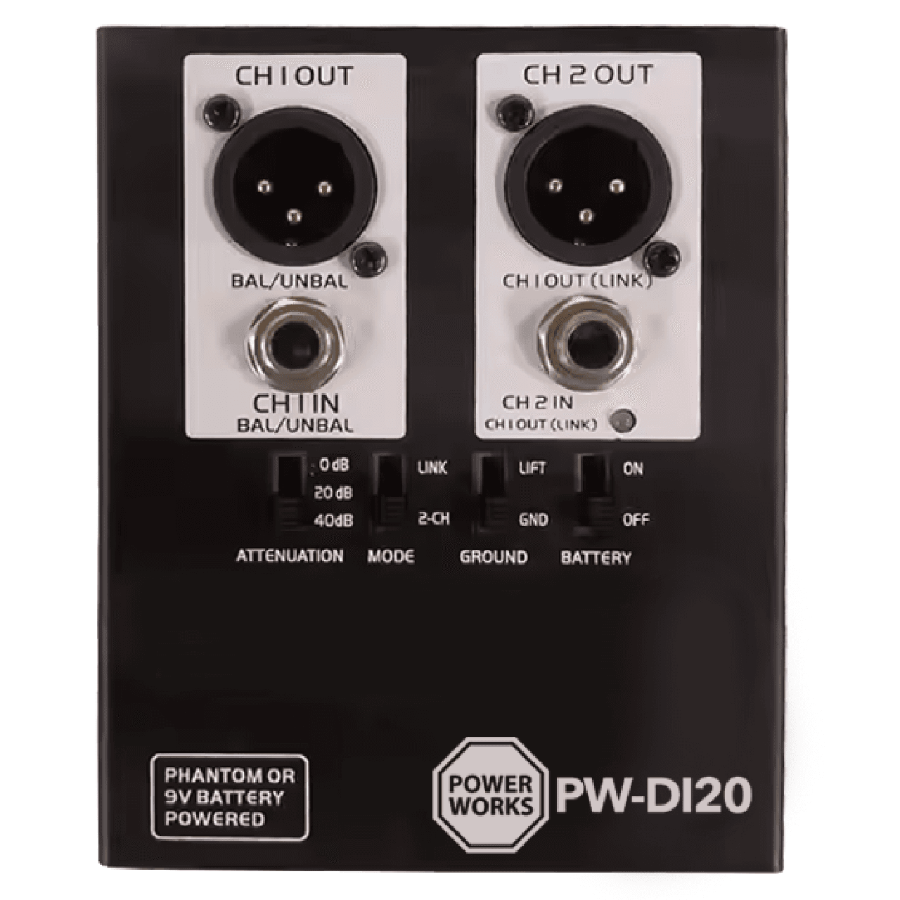 PW-DI-20 DI ACTIVE 2-CHANNEL DI BOX at Bounce Online. R595.00