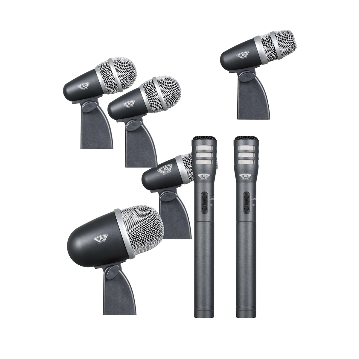 JD Percussion 7 Piece Drum Mic Set at Bounce Online. R2,595.00